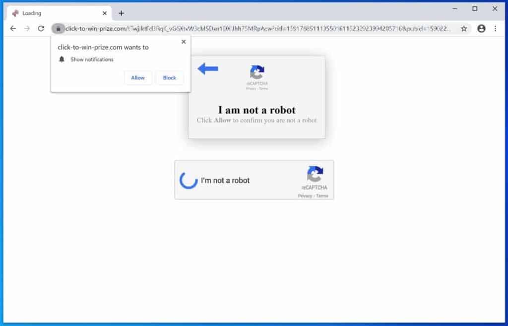 Remove Click-to-win-prize.com POP-UP Ads February 2024