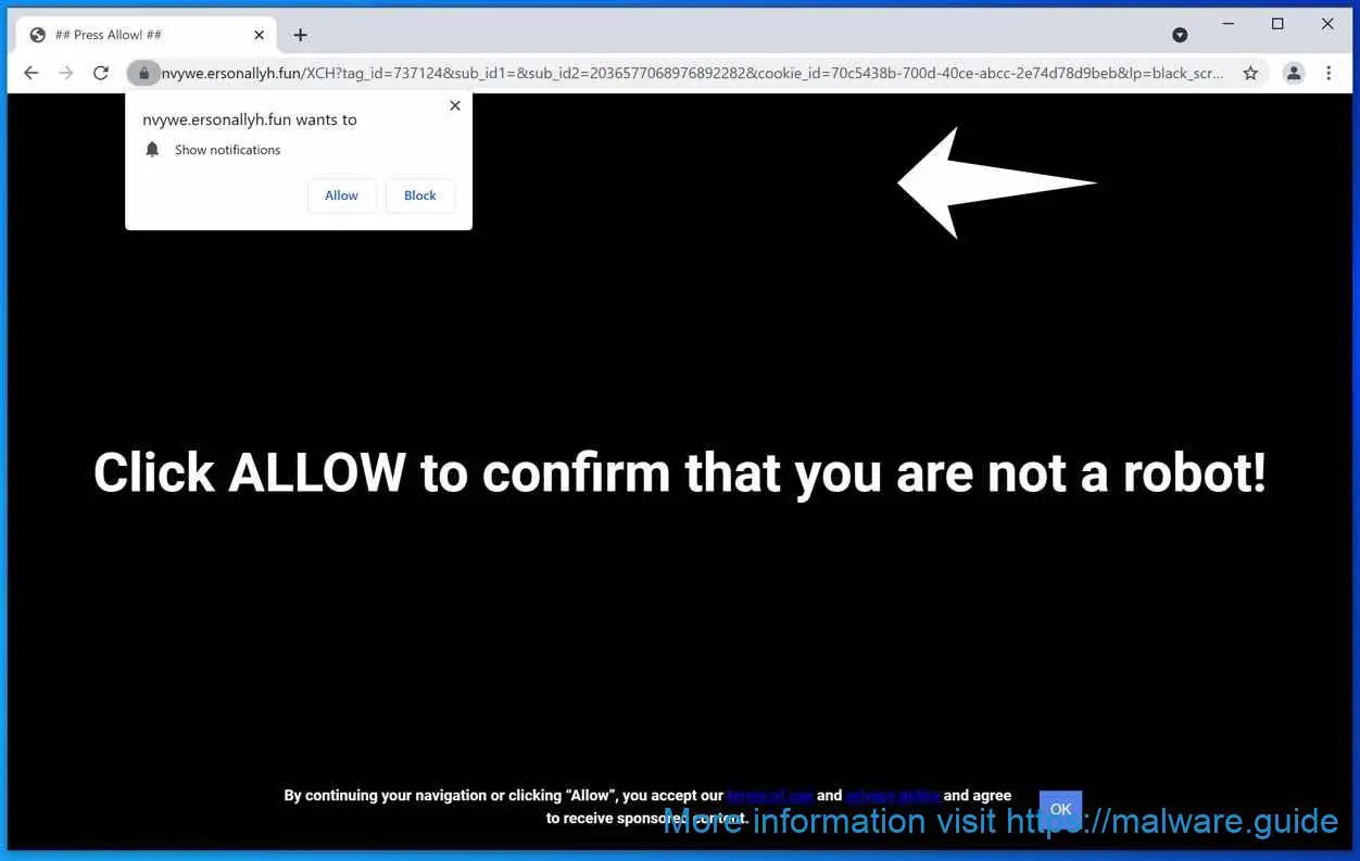 Remove Ersonallyh.fun POP-UP Ads (1 Simple Step) [Updated February 2025]