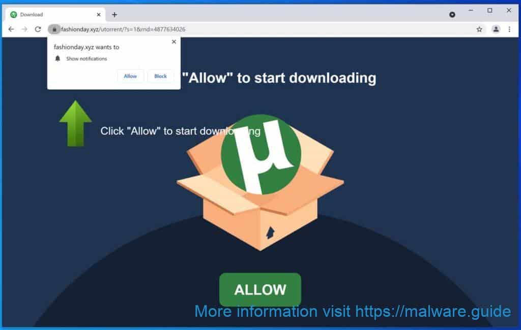 Remove Fashionday.xyz POP-UP ads (1 Simple Step) - Real Malware Guide
