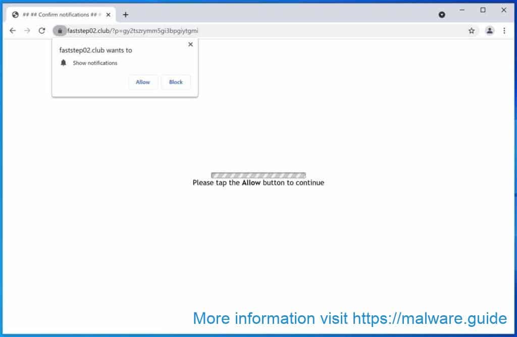 Remove Faststep02.club POP-UP Ads (1 Simple Step) June 2024