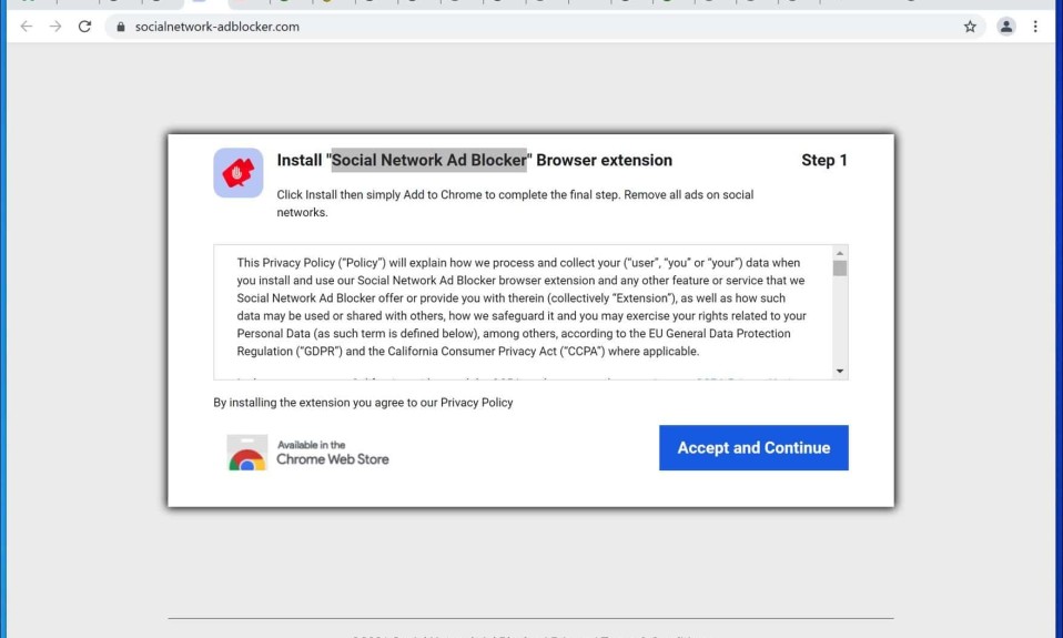 Remove Social Network Ad Blocker Virus July 2023