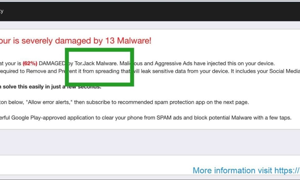 Eliminar el virus Tor.jack julio 2023