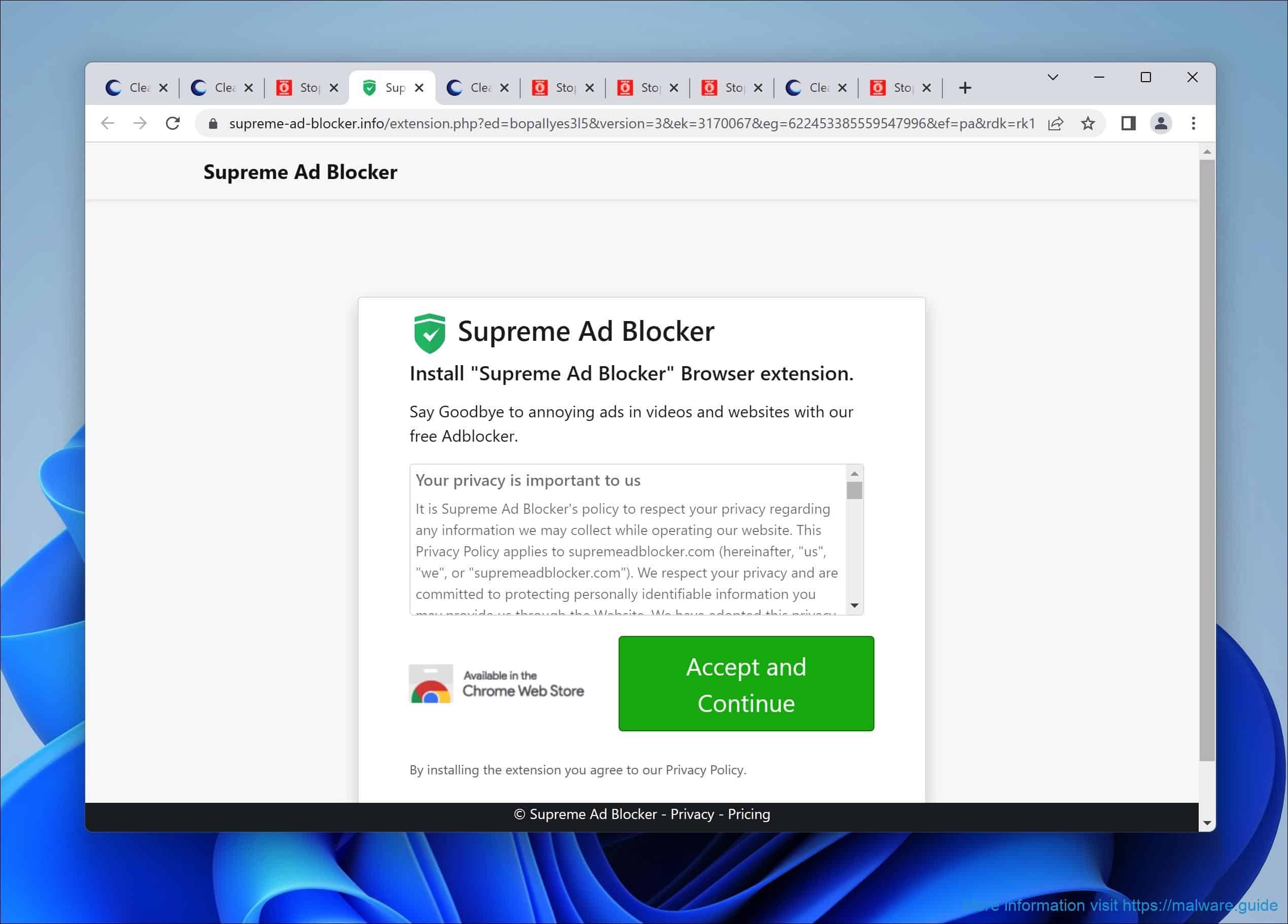 Remove SupremeAdBlocker Virus June 2024