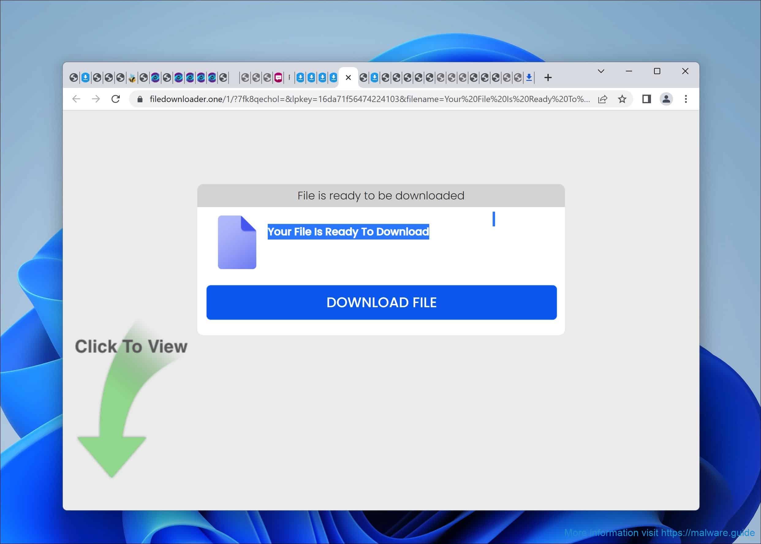 Remove Your File Is Ready To Download Virus November 2023