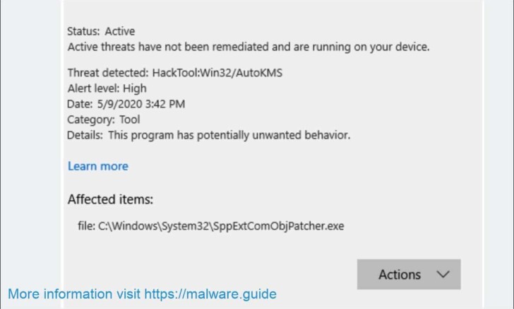 Cómo Eliminar HackTool:Win32/AutoKMS Virus Agosto 2023