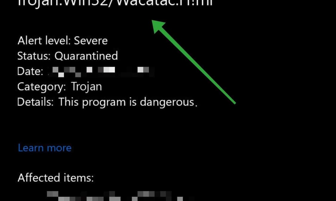 Cómo Eliminar Trojan:Win32/Wacatac.H!ml Virus Agosto 2023